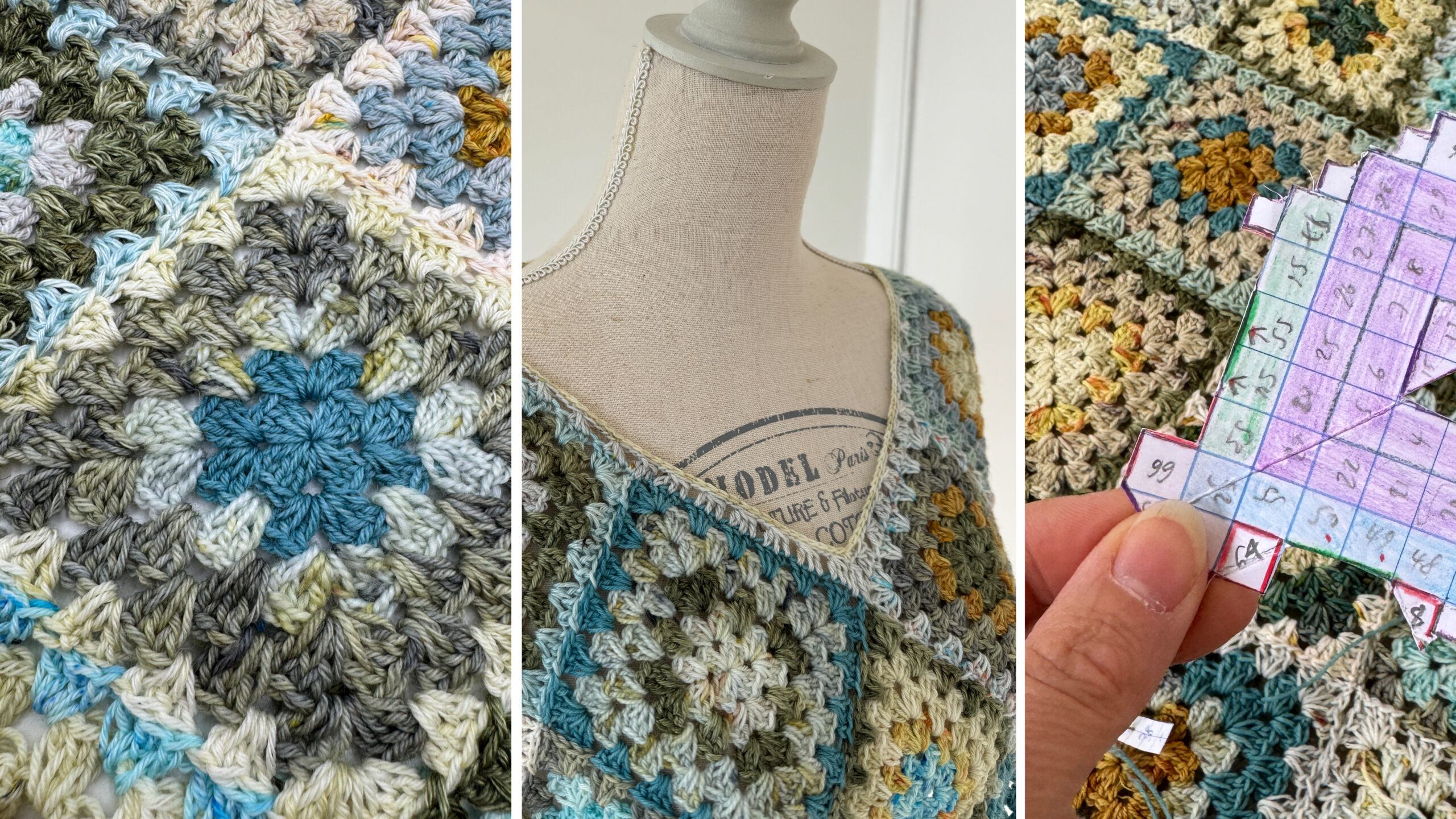 Extra Class - Design & Make Your Own Granny Square Sweater – Walton-on ...